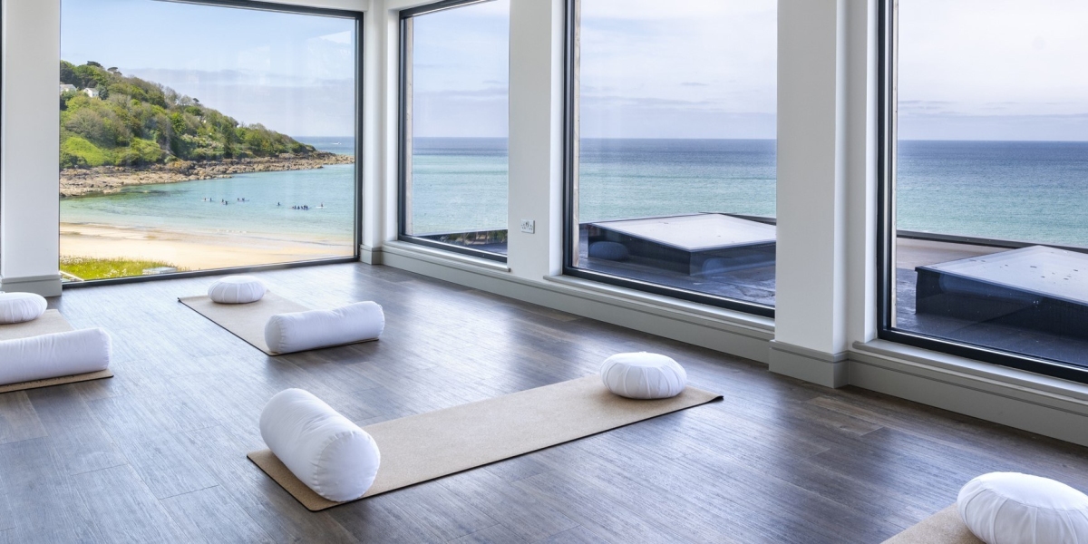 Yoga in the C Bay Studio | Carbis Bay Estate