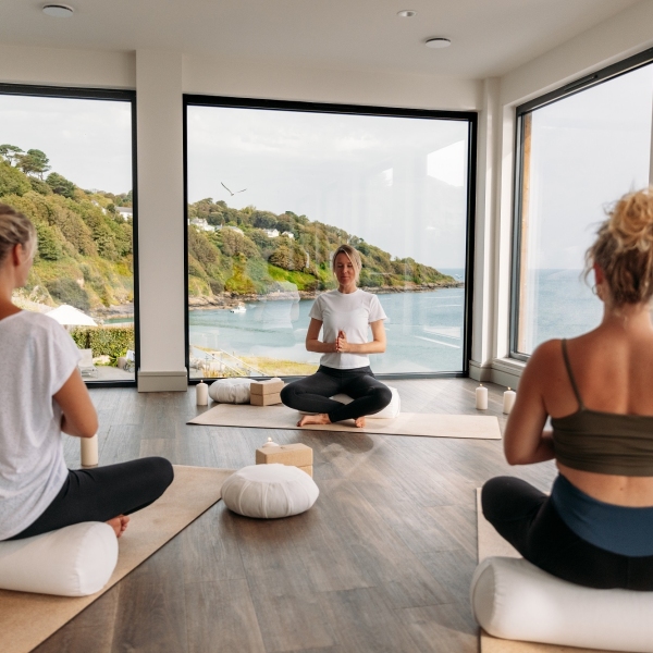 Yoga in the C Bay Studio | Carbis Bay Estate