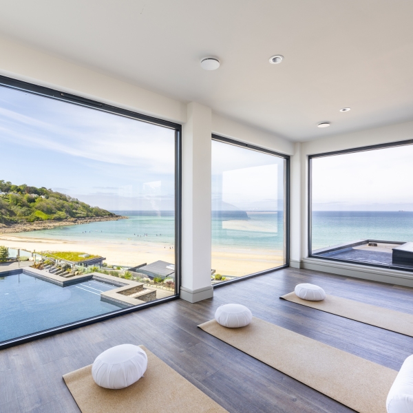 Yoga in the C Bay Studio | Carbis Bay Estate