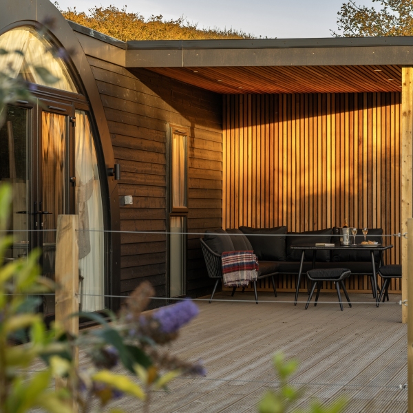 Spa POD Glamping Pod St Ives Cornwall | Carbis Bay Estate