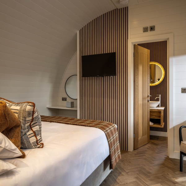 Spa POD Glamping Pod St Ives Cornwall | Carbis Bay Estate